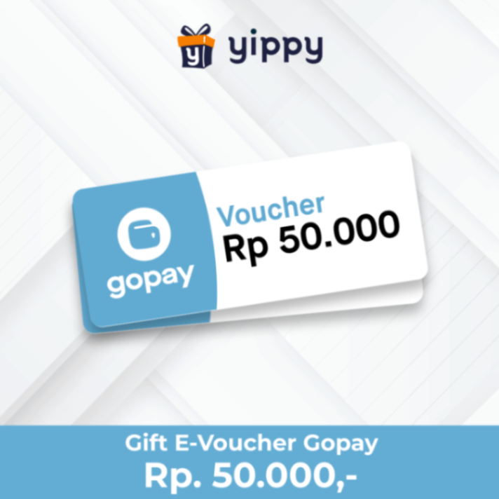 E-Wallet - Gopay - 50K - Self Redeem - Digital Product | Yippy